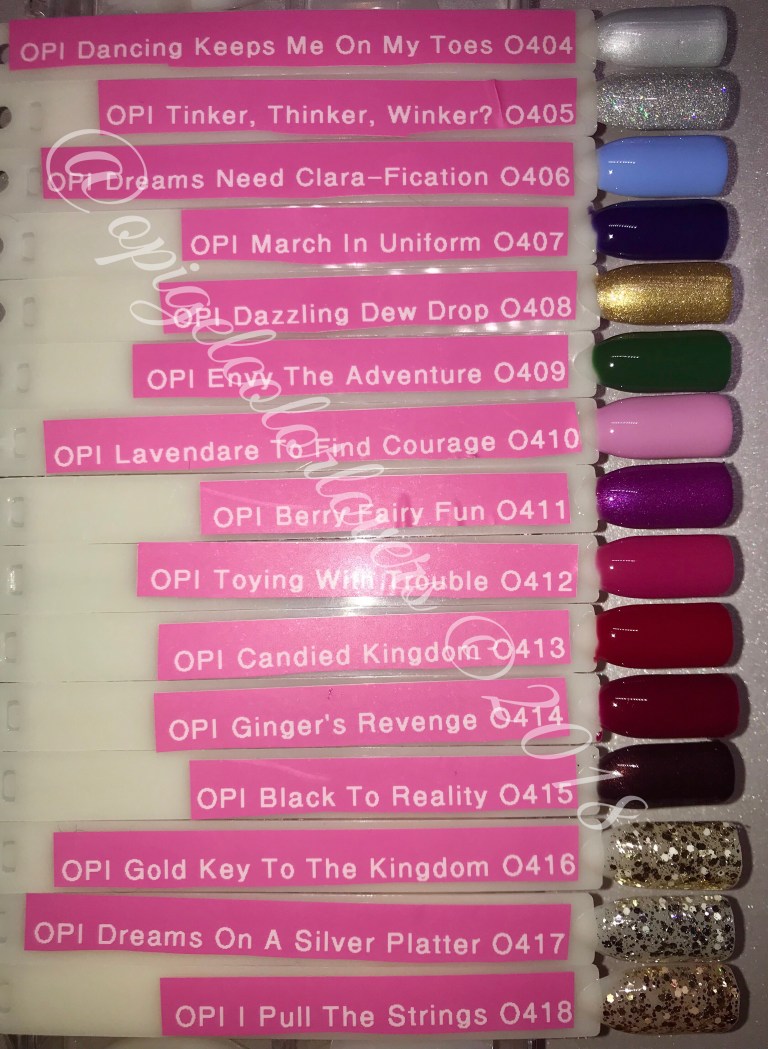 2018 Holiday: Nutcracker Collection – OPI GelColor Lovers